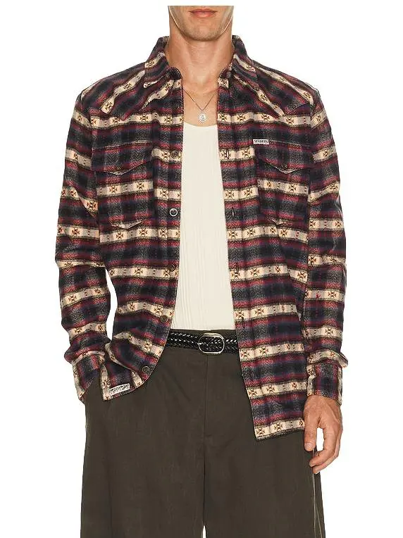 SENDERO PROVISIONS CO. Durango Flannel Shirt - Red