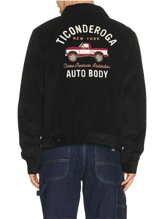 SCHOTT Corduroy Mechanics Jacket - Black