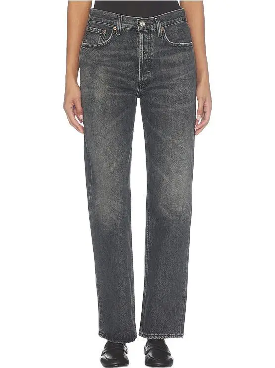 AGOLDE Lana Jean In . Also - Black