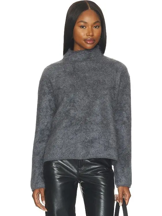 LISA YANG Sandy Brushed Sweater In . Also - Blue