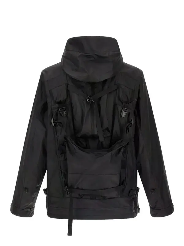 Junya Watanabe X The North Face Mountain Backpack-integrated Jacket - Black