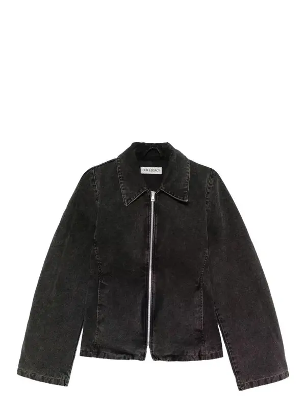 Our Legacy Cinched Denim Jacket - Black