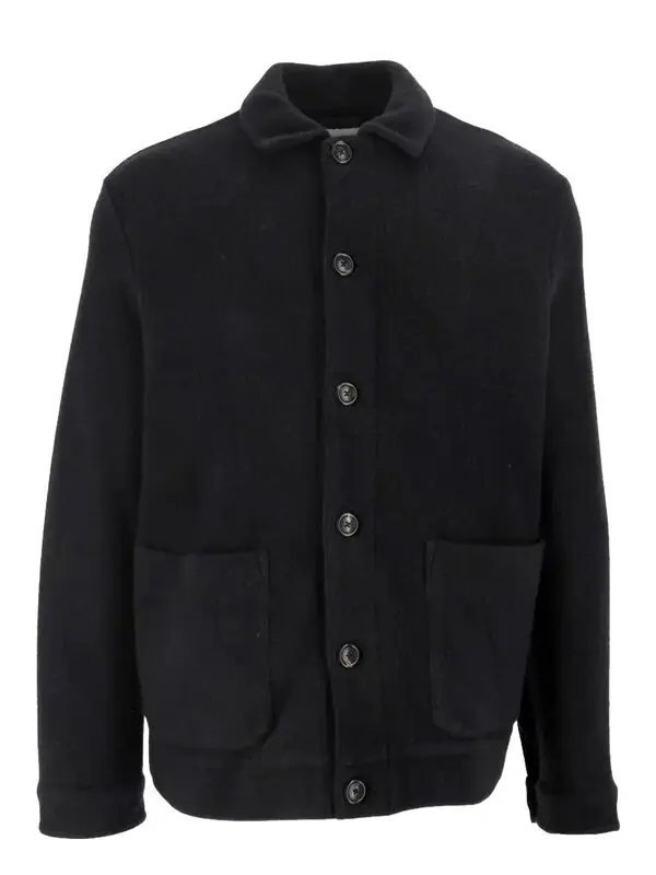 CIRCOLO 1901 Button-up Jacket - Black