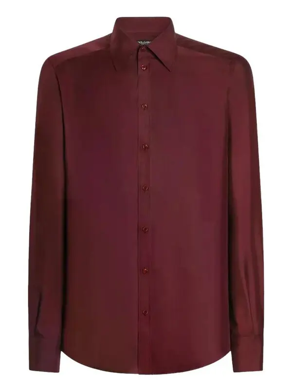Dolce & Gabbana Silk Shirt - Red