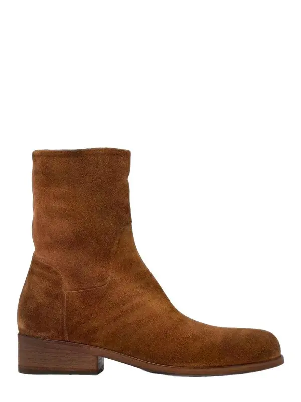 Marsèll Suede Zip-fastening Ankle Boots - Brown