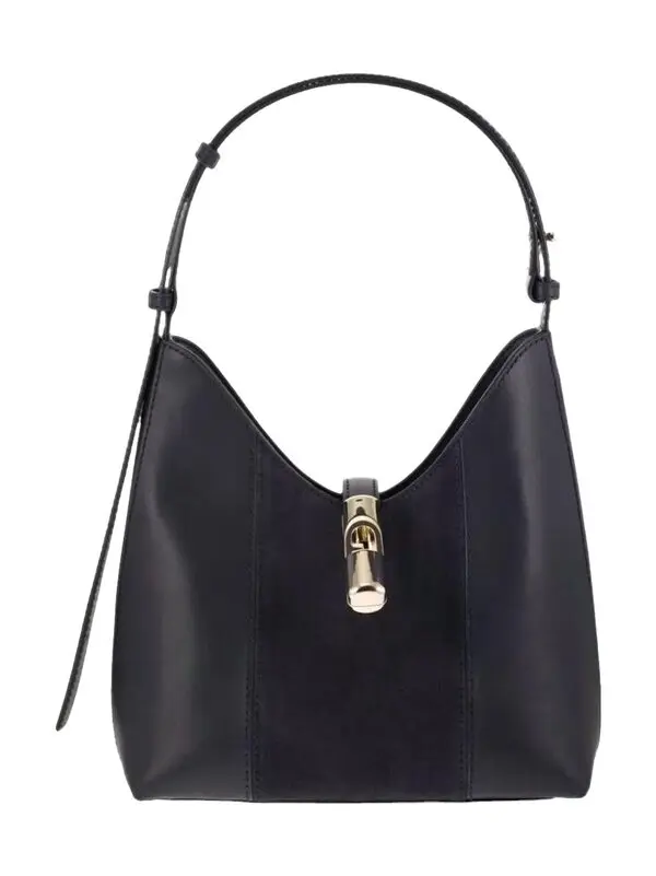 Furla Leather Shoulder Bag - Blue