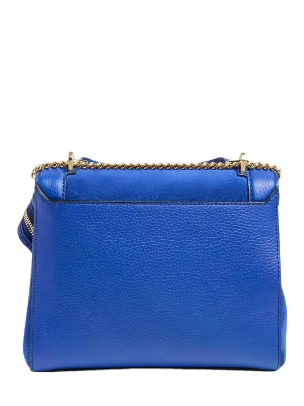 LANCEL Medium Ninon Flap Shoulder Bag - Blue