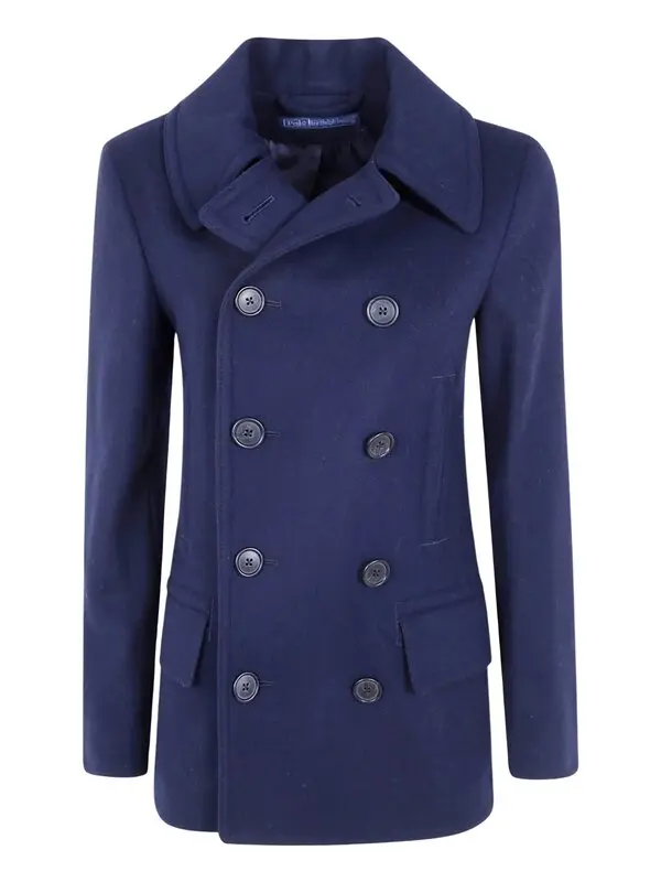 Polo Ralph Lauren Double-breasted Coat - Black