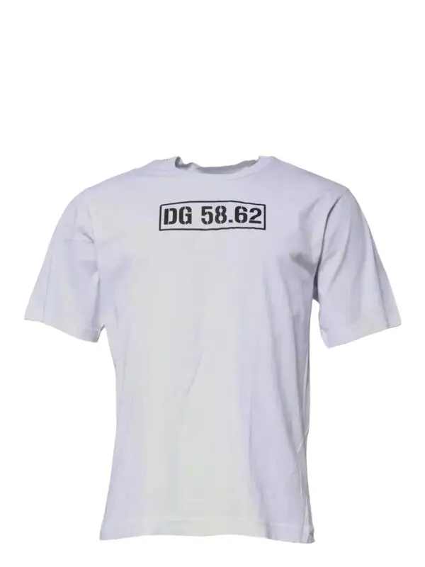Dolce & Gabbana Logo-print Cotton T-shirt - White
