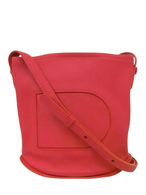 Delvaux 2021-2026 Leather Pin Twist Crossbody Bag - Red
