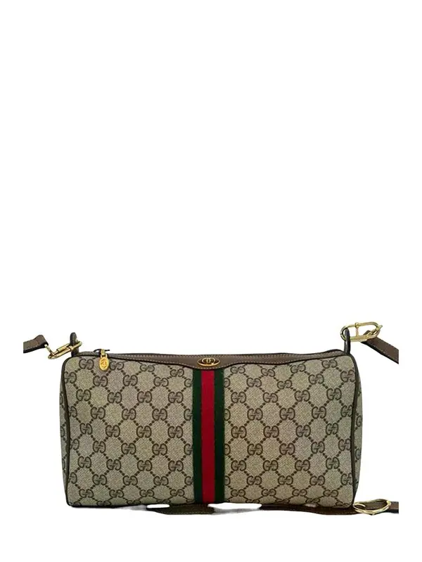 Gucci 20th Century Gg Supreme Web Crossbody Bag - Neutrals