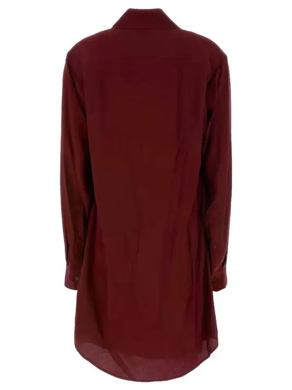 VIVIENNE WESTWOOD Square Draped Mini Dress - Red