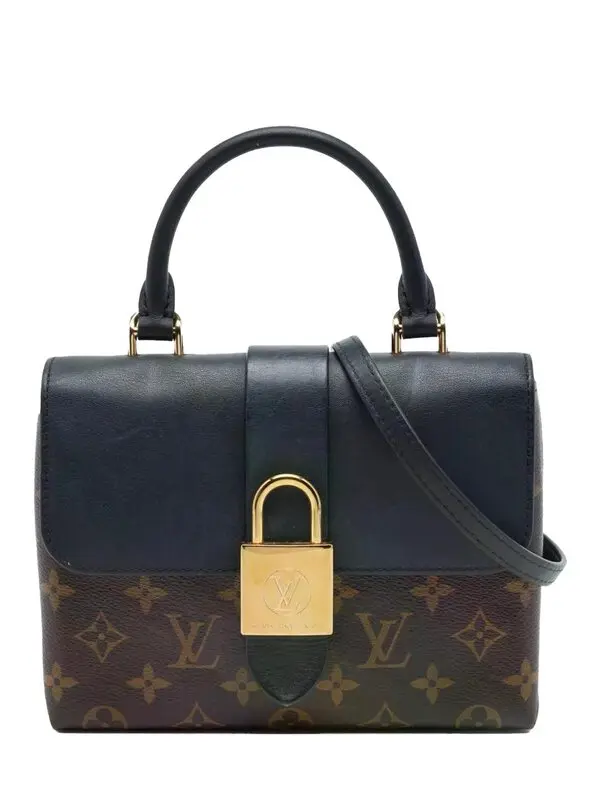 LOUIS VUITTON 2021 Monogram Locky Bb Satchel - Brown