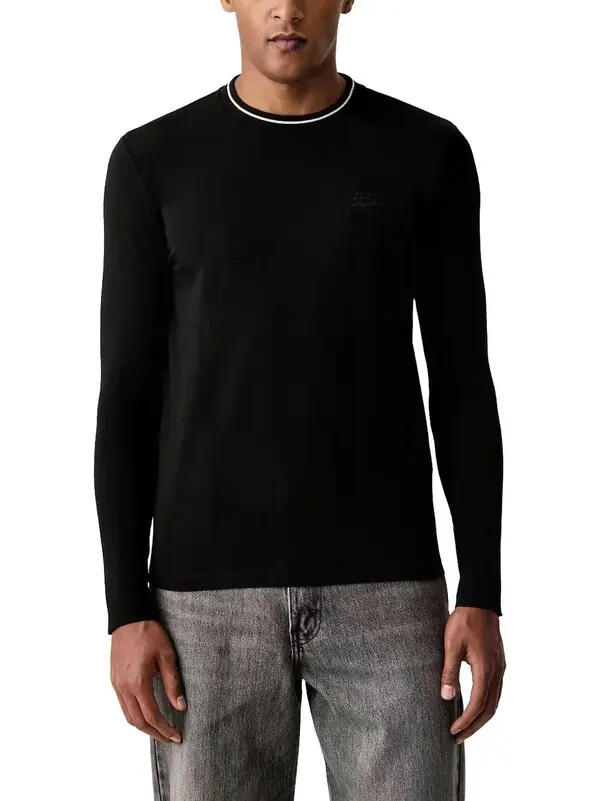 Karl Lagerfeld Long-sleeves T-shirt - Black