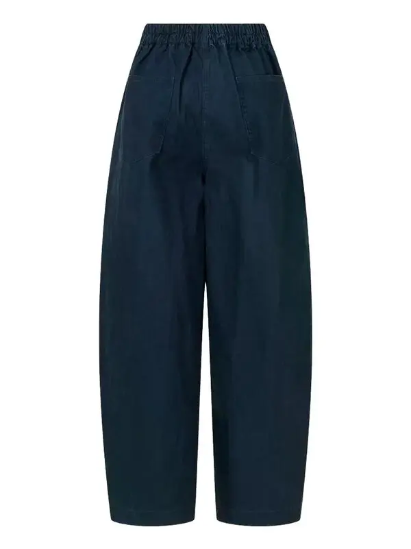 STUDIO TOMBOY Washed-effect Baggy Trousers - Blue