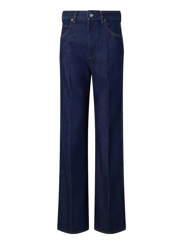 AGOLDE Morgan High-rise Straight-leg Jeans - Blue
