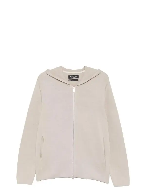 Marc O'polo Zip-up Hoodie - Neutrals
