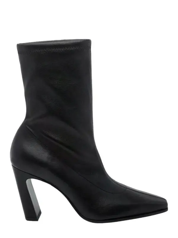 STUART WEITZMAN Square-toe Ankle Boots - Black