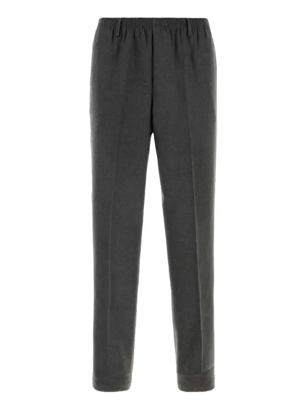 CELLAR DOOR Alfred Elasticated-waist Trousers - Grey