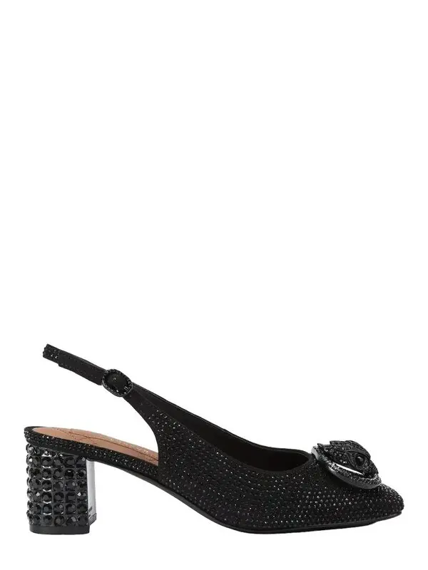 Kurt Geiger Chelsea Crystal-embellished Pumps - Black
