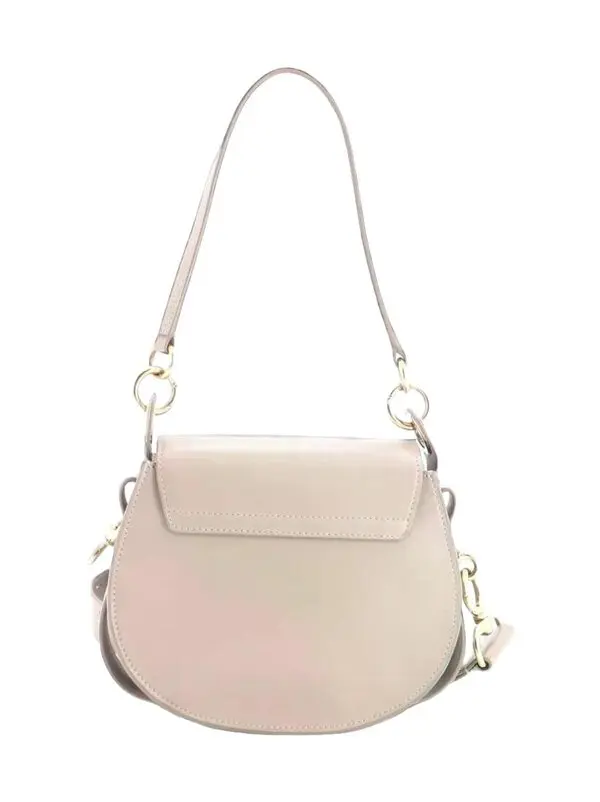 Chloé Tess Bag Leather Small Shoulder Bag - Grey