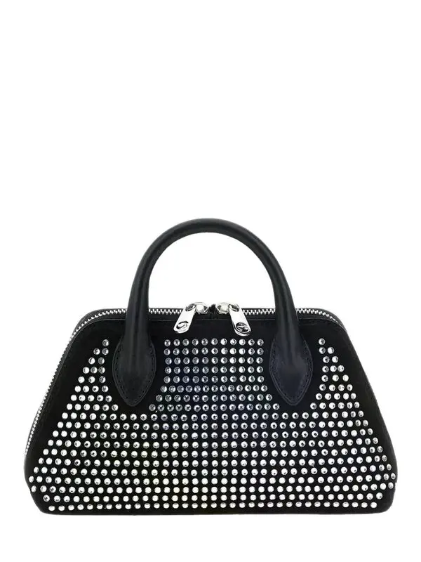 Coperni Duffle Crystal-embellished Belt Bag - Black