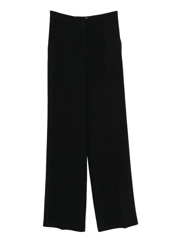 VIA MASINI 80 Cady Trousers - Black