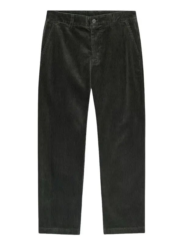 Nn07 Aden Corduroy Trousers - Black