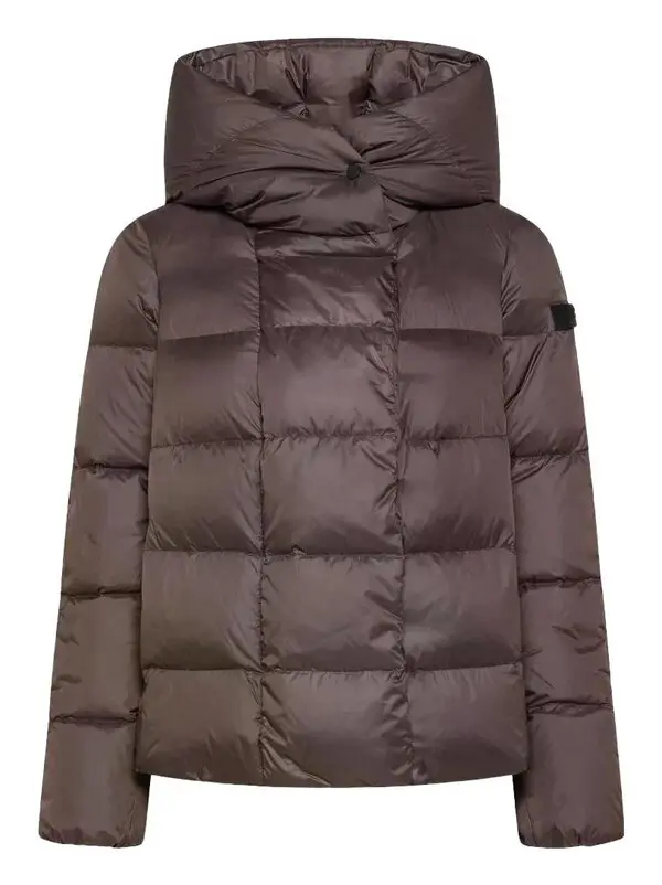 Peuterey Tucano Mqn Quilted Hooded Jacket - Brown