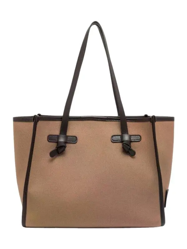 MARCELLA CLUB Marcella Leather-trim Tote Bag - Neutrals