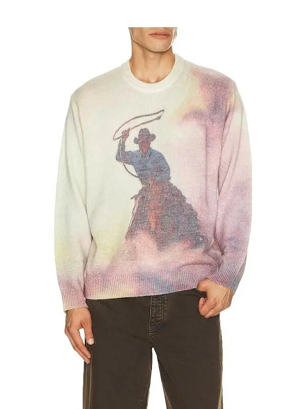 ONE OF THESE DAYS When I Close My Eyes Knit Sweater In . Also - Multi