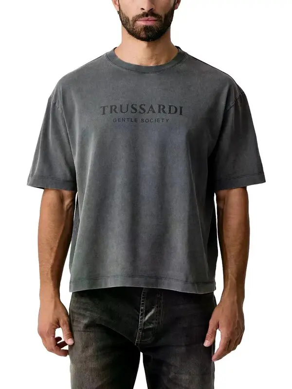 TRUSSARDI Gentle Society T-shirt - Grey