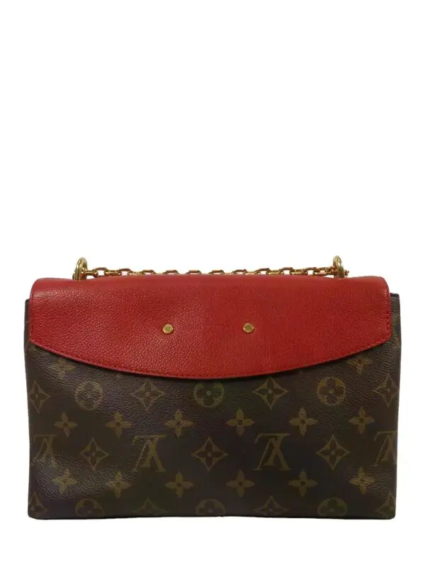 LOUIS VUITTON Monogram Felicie Pochette Shoulder Bag - Brown