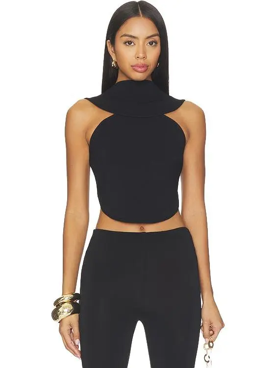 Cult Gaia Kevi Top In . Also - Black