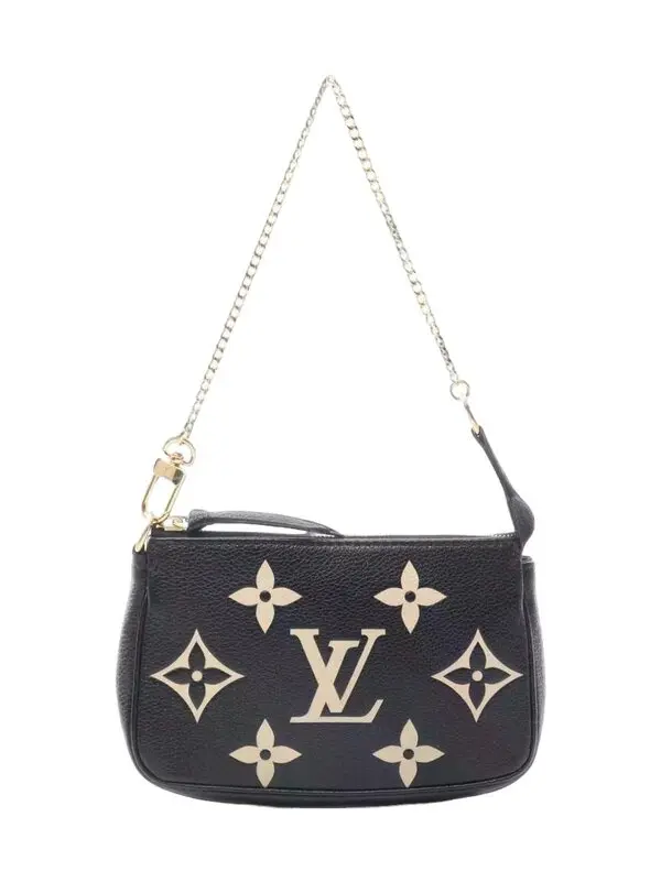 LOUIS VUITTON Monogram Empreinte Accessoires Tote Bag - Black