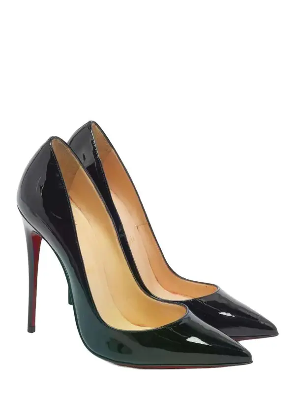 CHRISTIAN LOUBOUTIN So Kate Patent Leather Pumps - Black