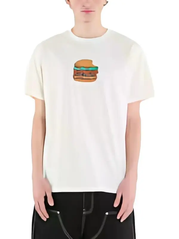 RIPNDIP Bite Me Graphic-print T-shirt - Neutrals