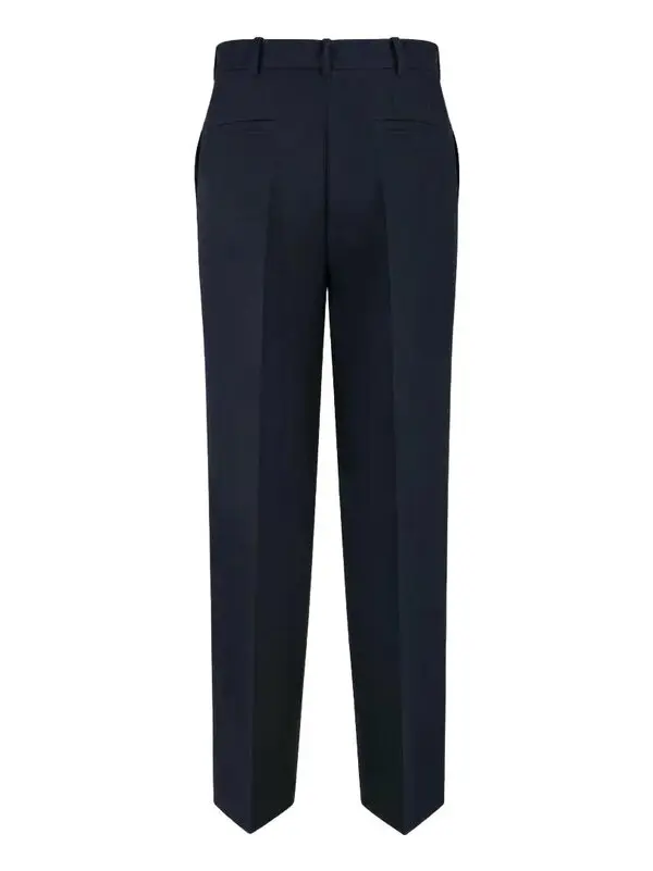 P.a.r.o.s.h Pressed-crease Tailored Trousers - Blue