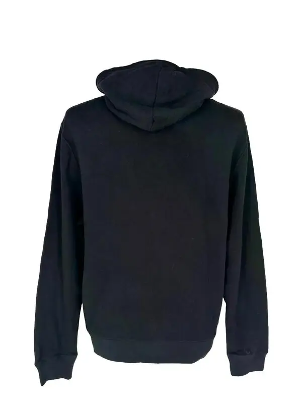 Loewe Anagram Embroidered Hoodie - Black