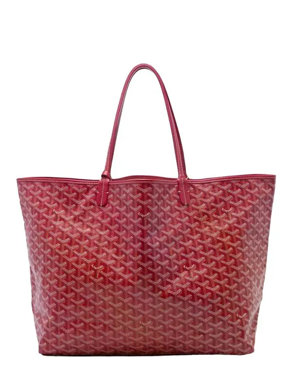 Goyard 2017 Goyardine Saint Louis Gm Tote Bag - Red