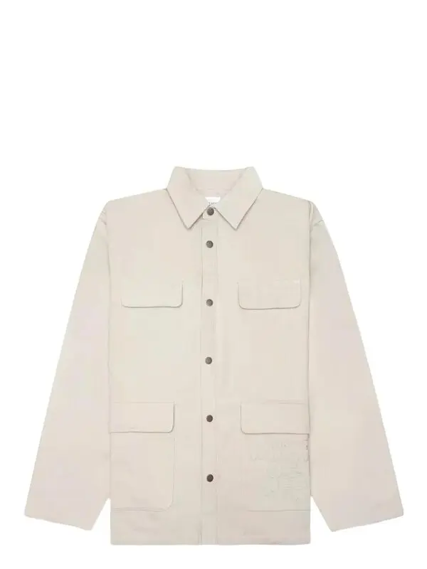 HONOR THE GIFT Amp'd Embroidered Chore Jacket - Neutrals