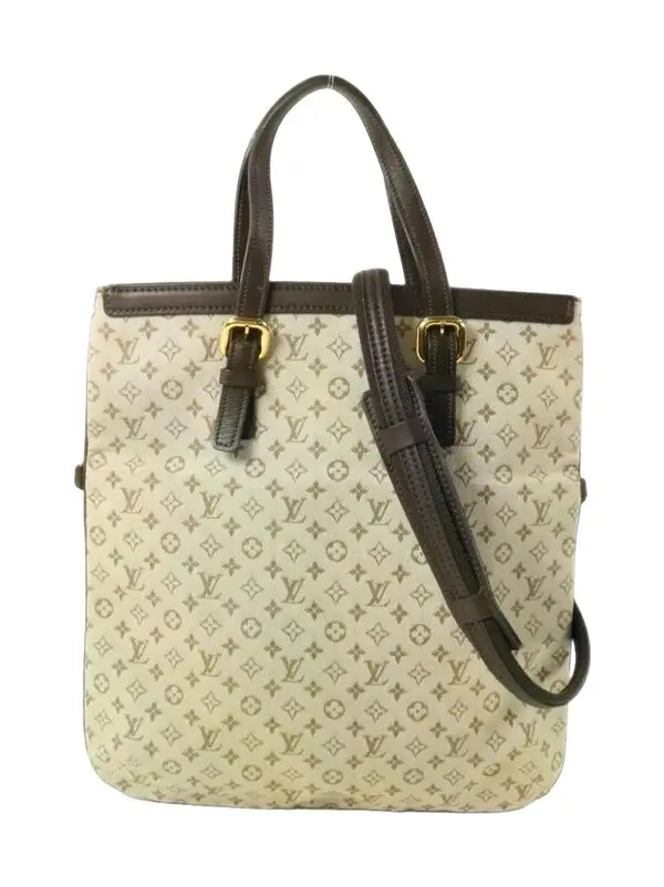 LOUIS VUITTON Mini Monogram Francoise Shoulder Bag - Neutrals
