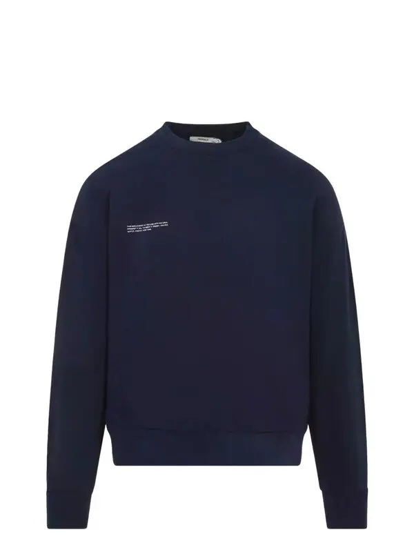 PANGAIA Logo-print Sweater - Blue