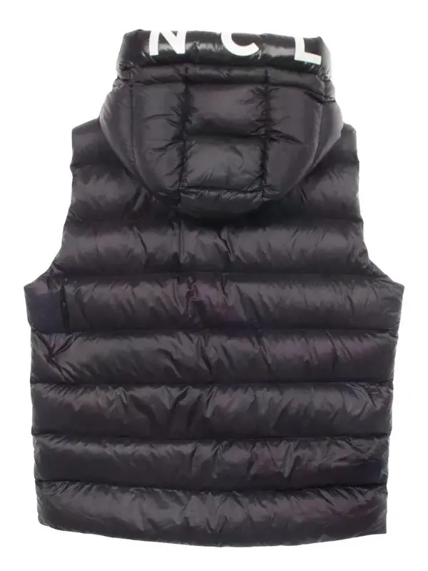 Moncler 2010s Montreuil Hooded Gilet - Black
