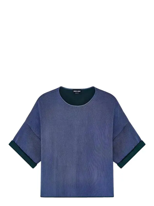 Giorgio Armani Crew-neck T-shirt - Blue