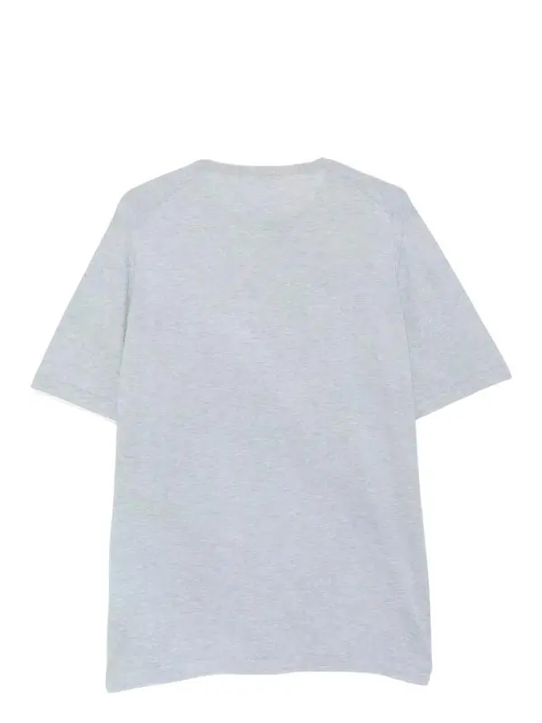 Cesare Attolini Contrast-trim T-shirt - Blue