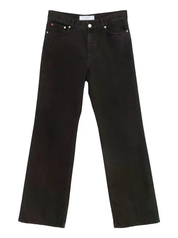 THE SEAFARER Smin Wide-leg Jeans - Brown