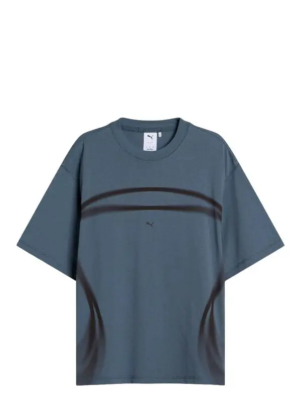 PUMA Clrt Graphic Tee - Evening Blue