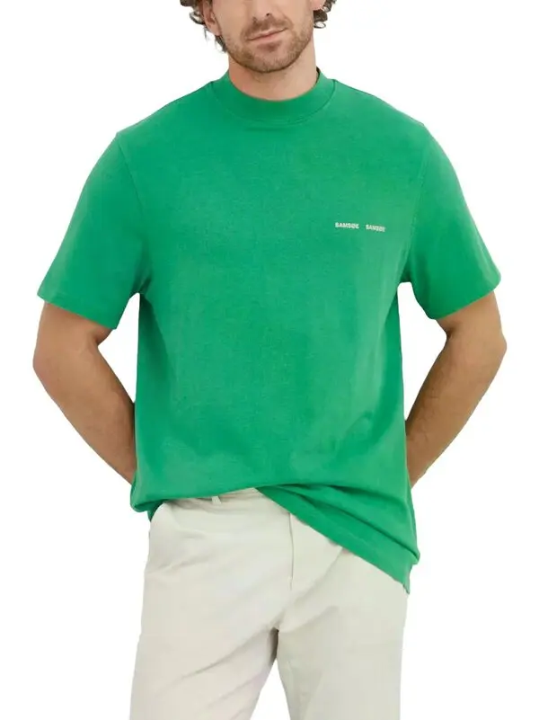 Samsøe Samsøe Logo T-shirt - Green