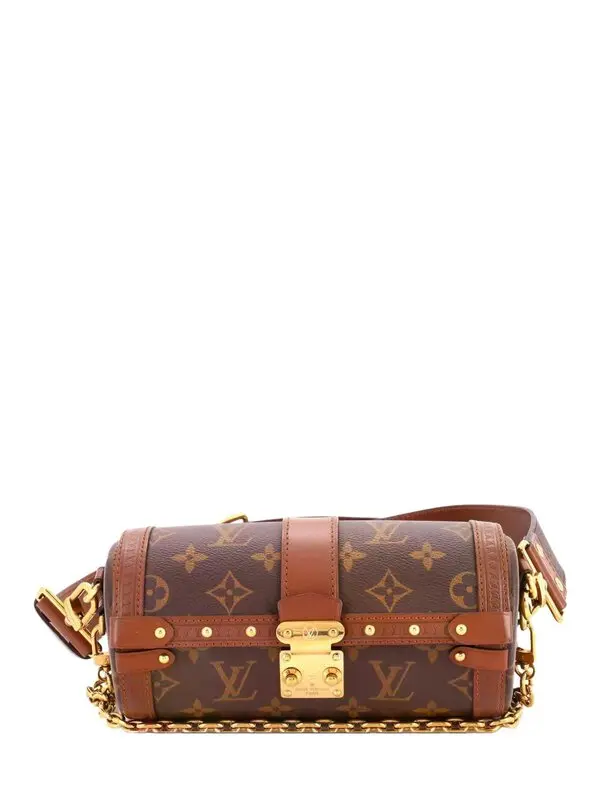 LOUIS VUITTON Papillon Trunk Bag Monogram Canvas Shoulder Bag - Brown